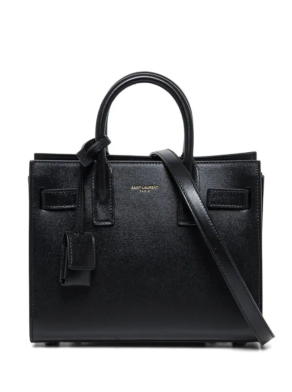 Saint Laurent Nano Sac Du Jour Handbag - Black
