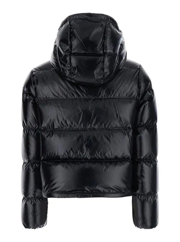 Moncler Niveole Down Jacket With Removable Hood - Black