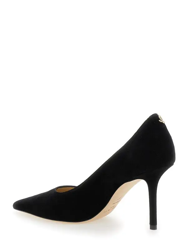 JIMMY CHOO Love' Suede Pumps With Stiletto Heel