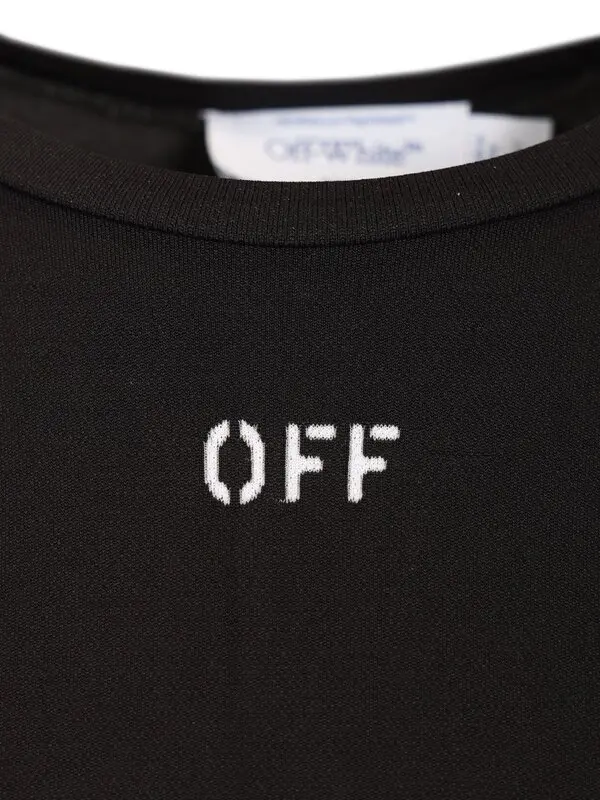 Off-White Off-stamp Sports Bra - Black