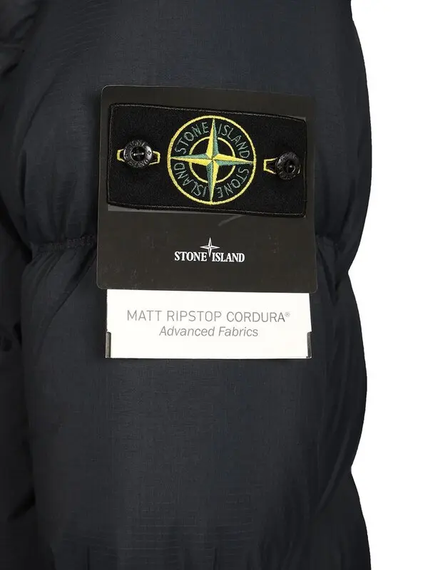 Stone Island 6.6 Ripstop Nylon Cordura Down Jacket - Blue