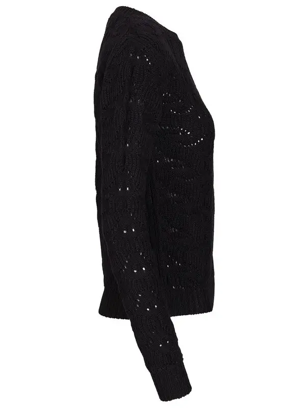 Etro Paisley Patterned Crew Neck Long Sleeve Sweater - Blue