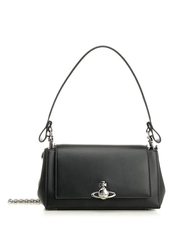 VIVIENNE WESTWOOD Medium Hazel Bag - Black