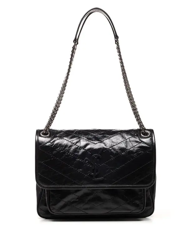Saint Laurent Niki Shoulder Bag - Black
