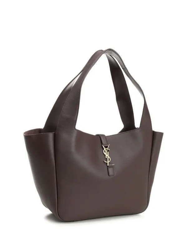 Saint Laurent Medium "le 5 À 7 Bea" Bag In Calfskin - Multicolor