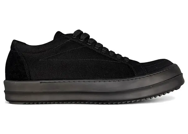 Rick Owens Vintage Sneaks Temple Penta - Black