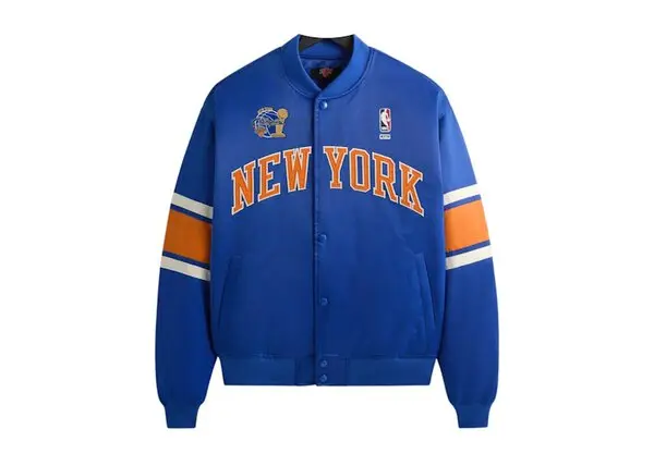 Kith X New York Knicks Satin Bomber Jacket - Current