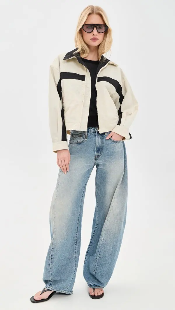Lioness Essential Cropped Windbreaker Jacket