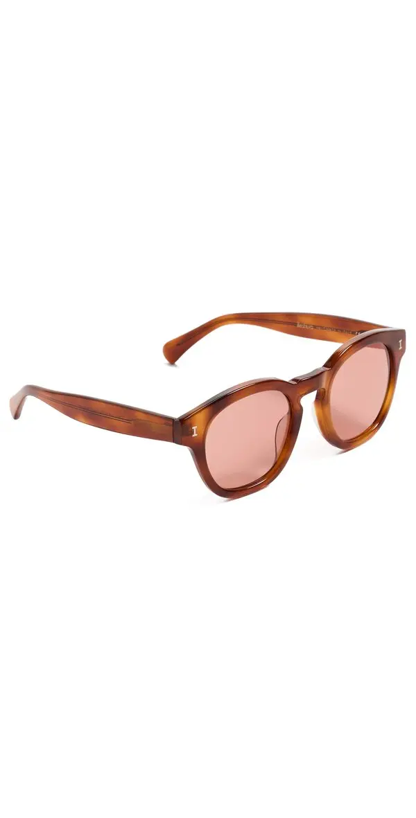 Illesteva Madison Sunglasses - Red Havana/sunset
