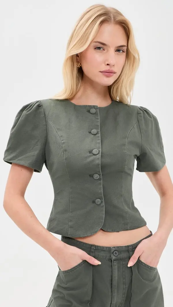 Lioness Femme Puff Sleeve Blouse