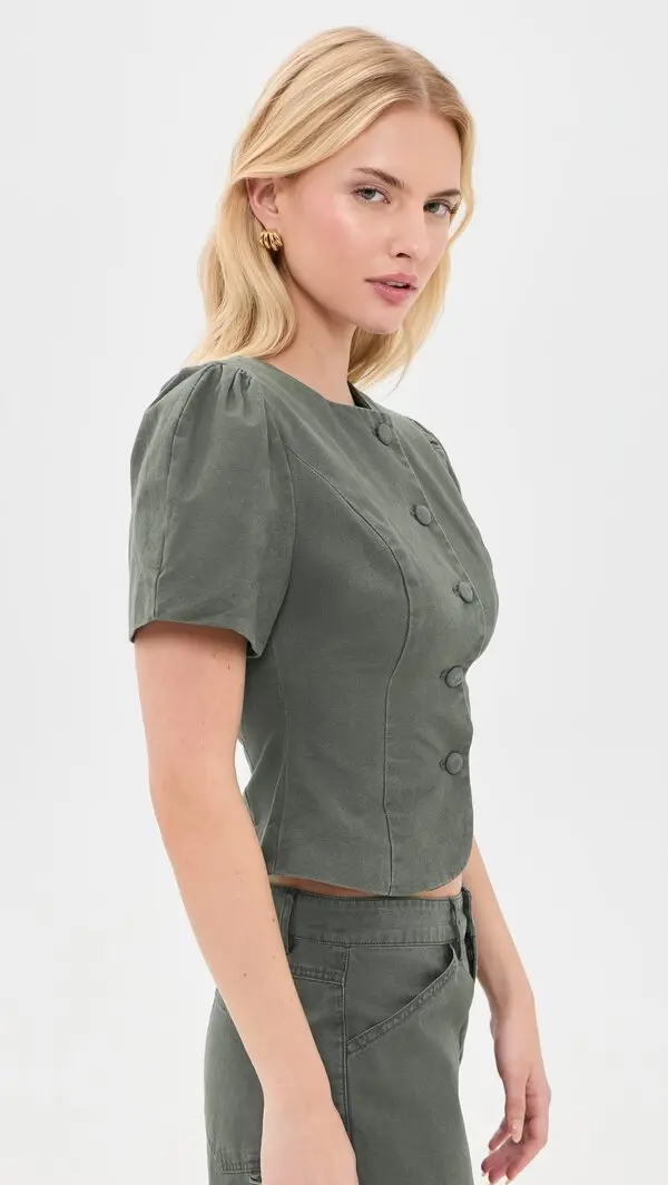 Lioness Femme Puff Sleeve Blouse