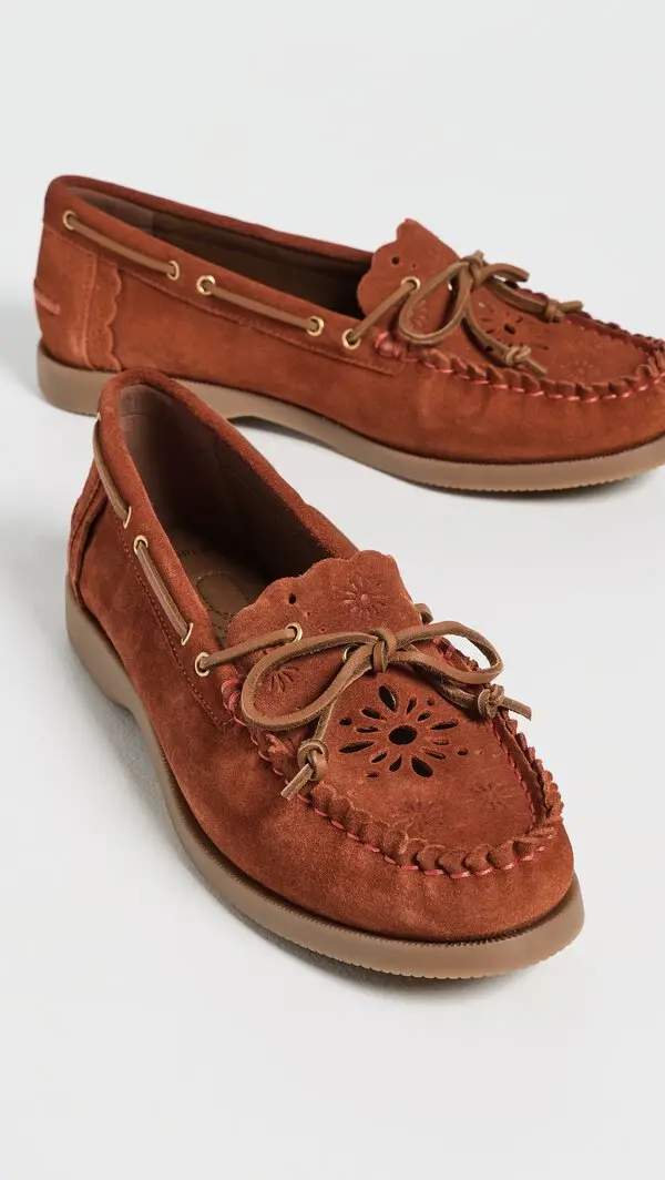 Free People Lagoon Cut Out Boat Shoes