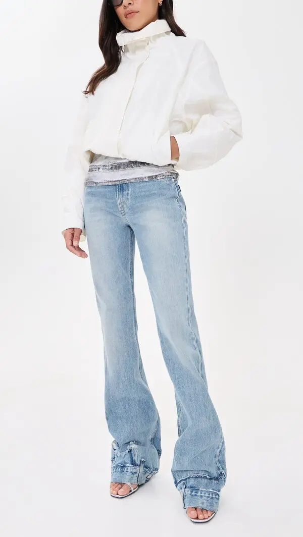 HAIKURE Flora Cut Jeans