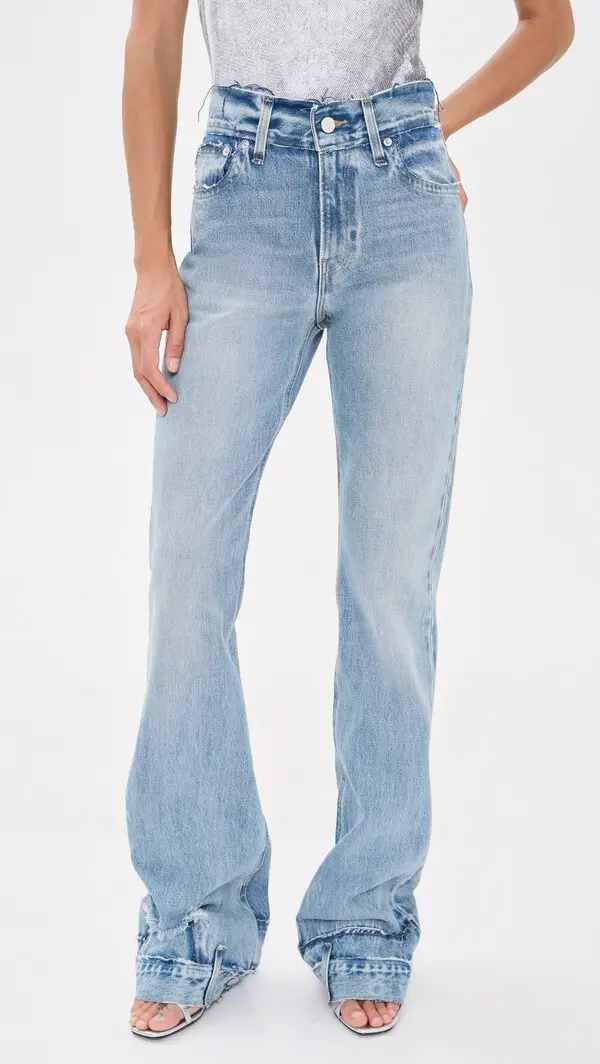 HAIKURE Flora Cut Jeans