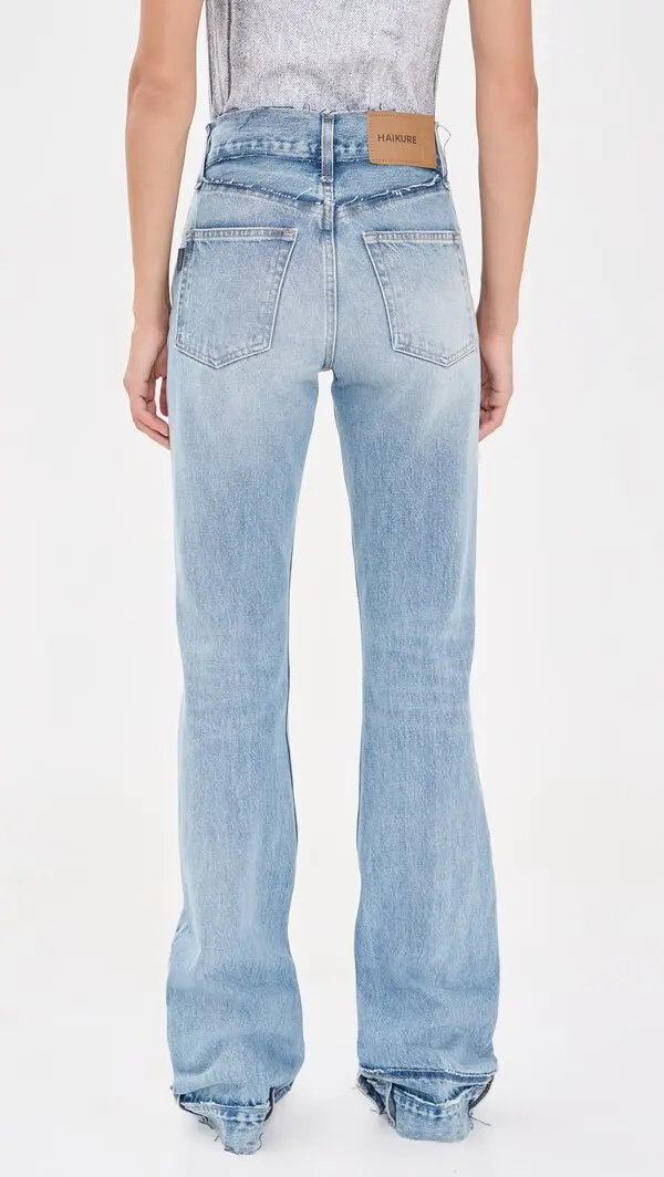 HAIKURE Flora Cut Jeans