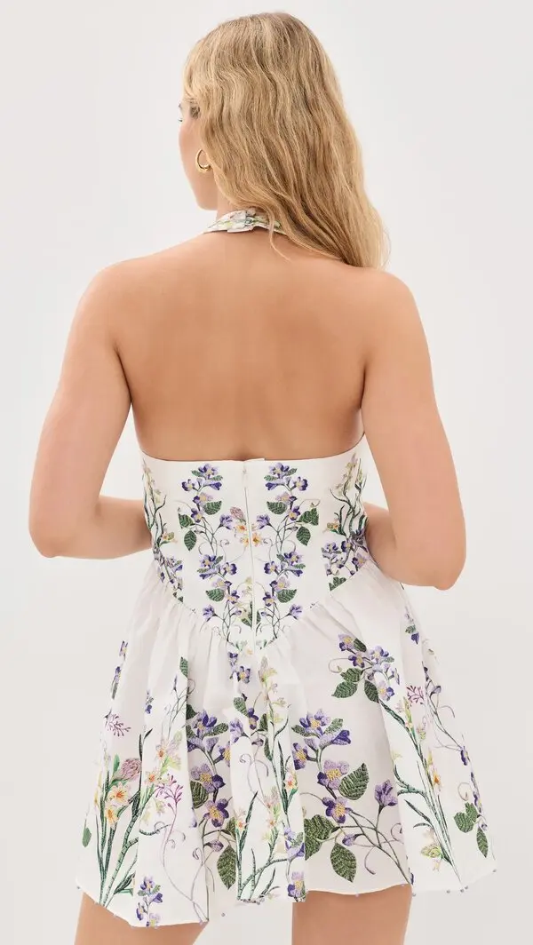 Hemant & Nandita Anya Corseted Mini Dress