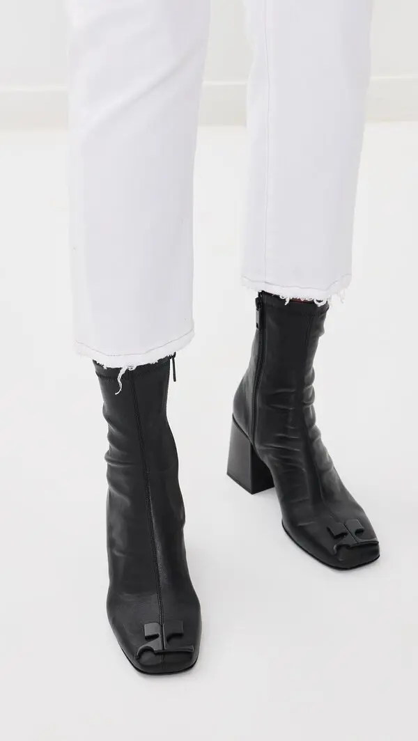 COURREGES Reedition Ac Raised Ankle Boots