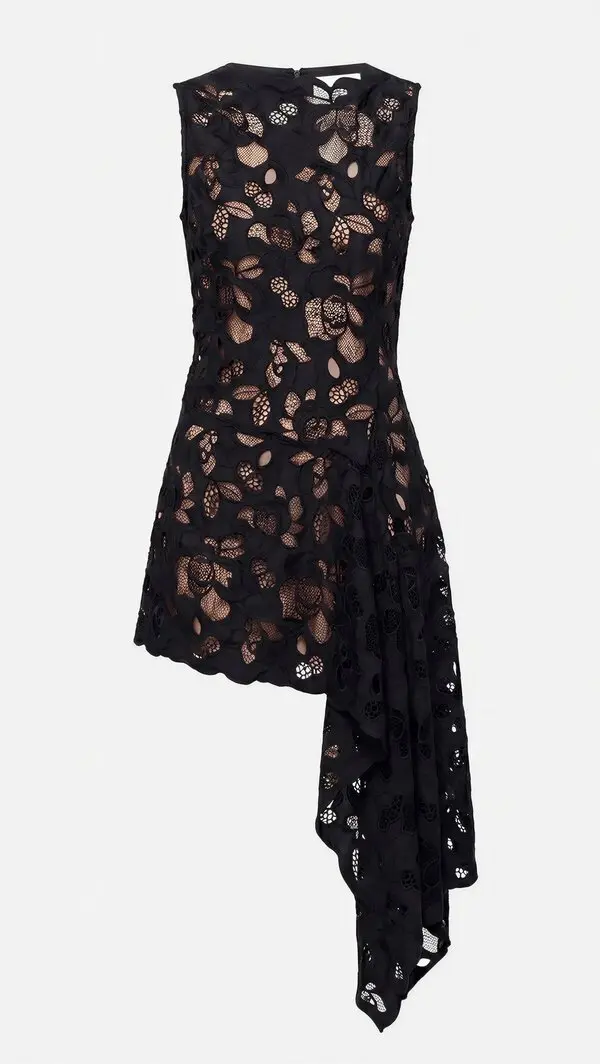 Monse Lace Asymmetrical Dress