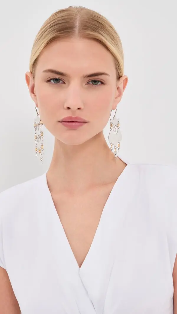 Isabel Marant Étoile Asymmetric Earrings