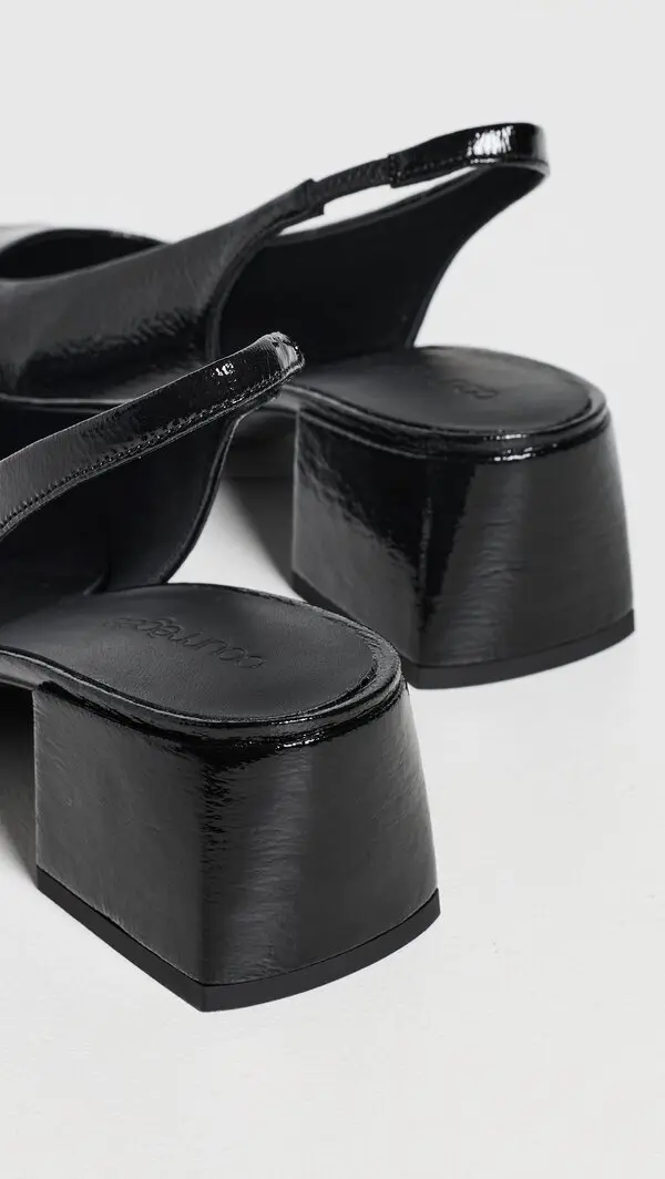 COURREGES Ac Shadow Slingback Heels