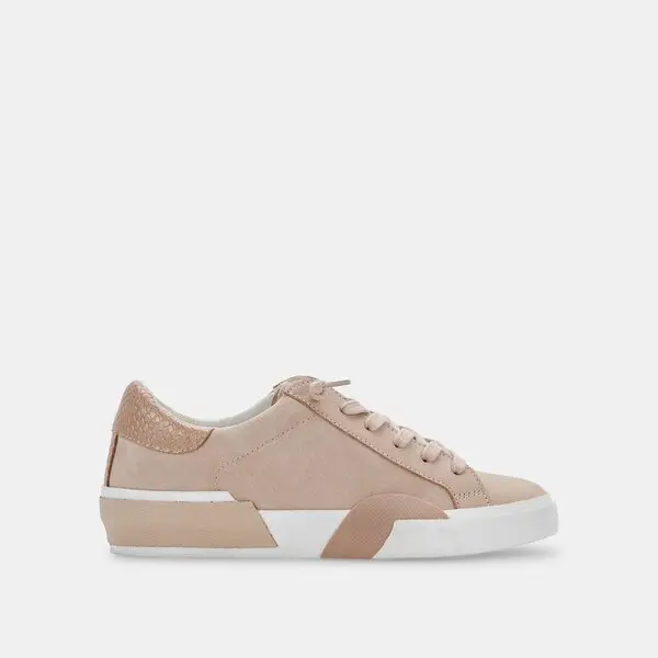 DOLCEVITA Zina Lace-up Sneakers - Dune Multi Suede