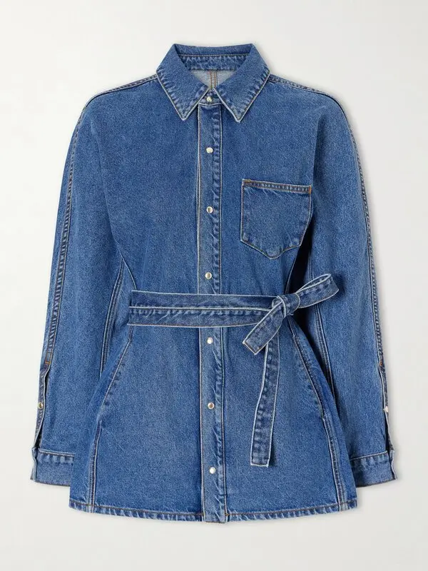 Ossou Cinch Denim Shirt