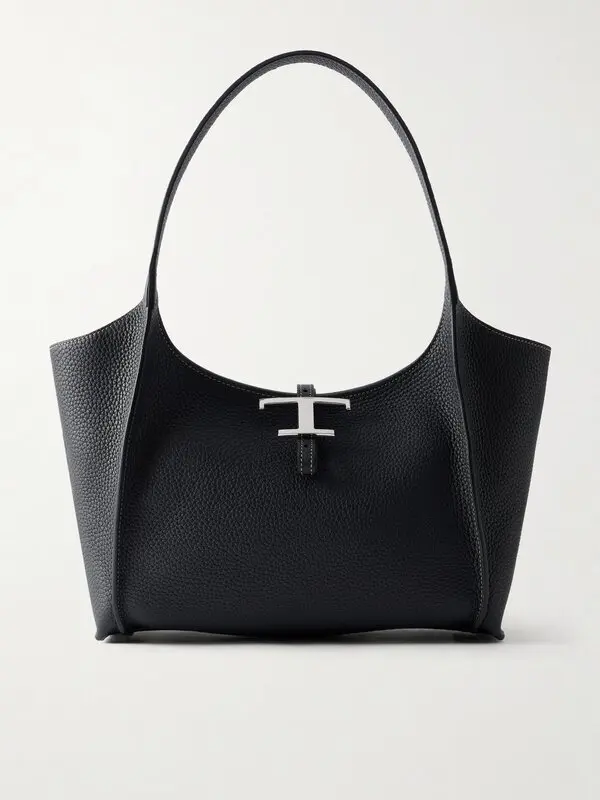 TOD'S T Timeless Small Leather Shoulder Bag