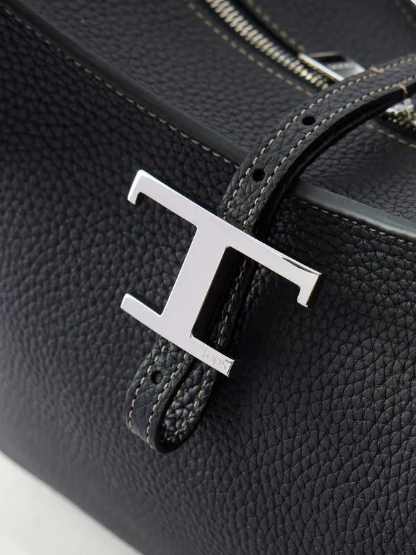 TOD'S T Timeless Small Leather Shoulder Bag