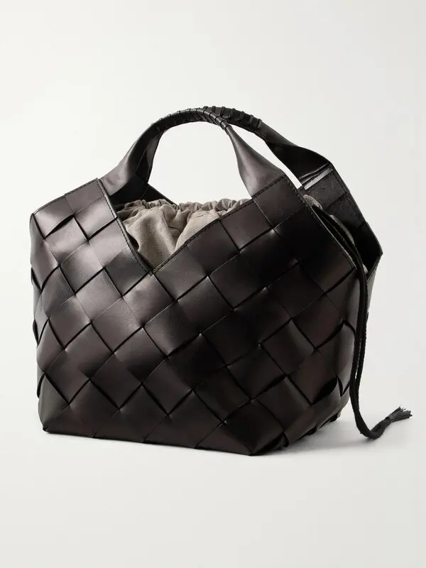 Dragon Diffusion Castello Woven Leather Tote