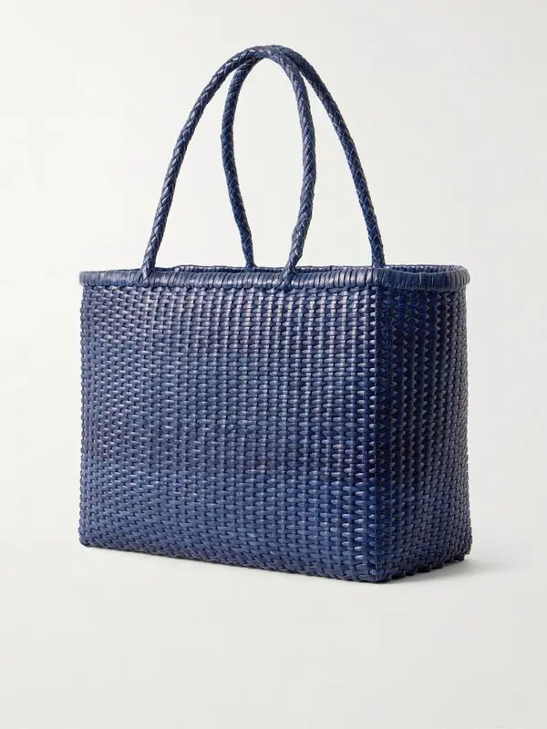 Dragon Diffusion B Weave Leather Tote