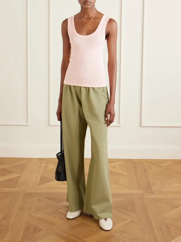 FLORE FLORE Hillie Organic Cotton-jersey Tank
