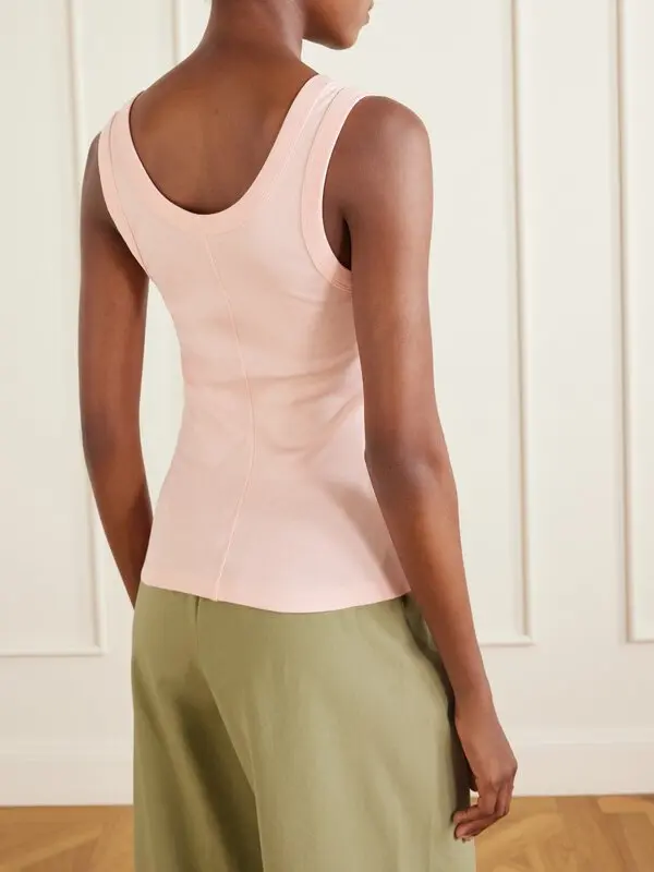 FLORE FLORE Hillie Organic Cotton-jersey Tank