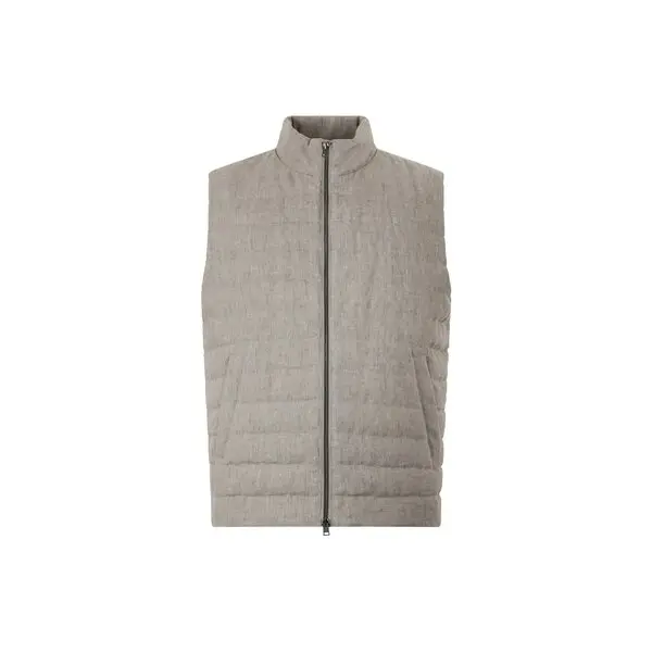 Herno Linen Down Gilet