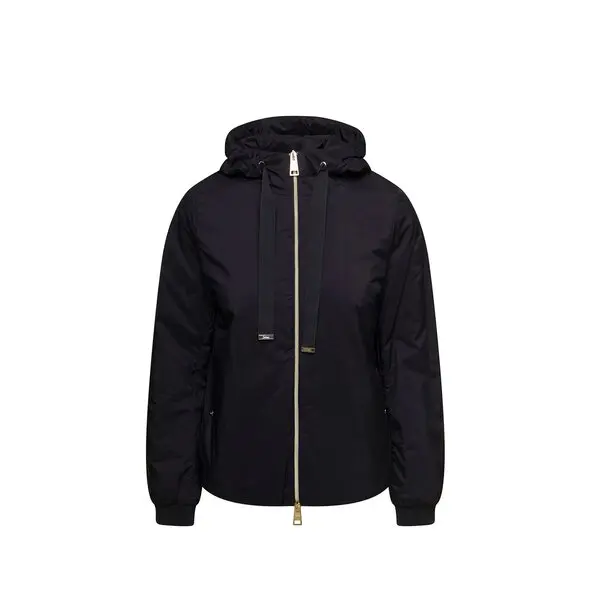 Herno Matt Hooded Bomber Jacket
