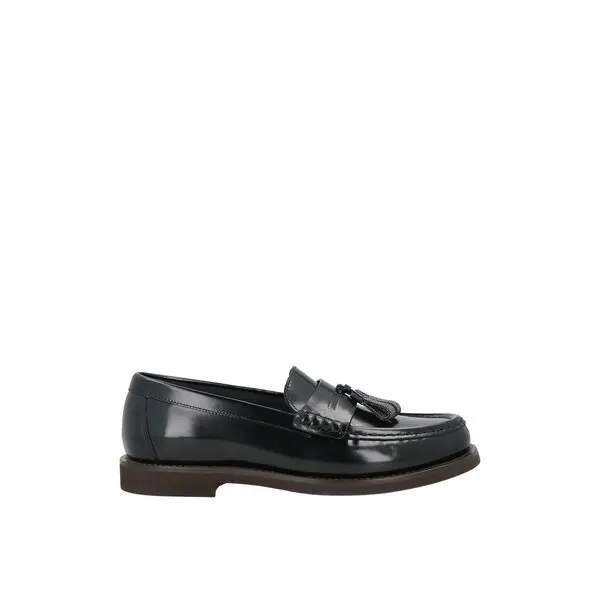Brunello Cucinelli Leather Penny Loafer