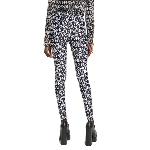 Versace Logo Leggings