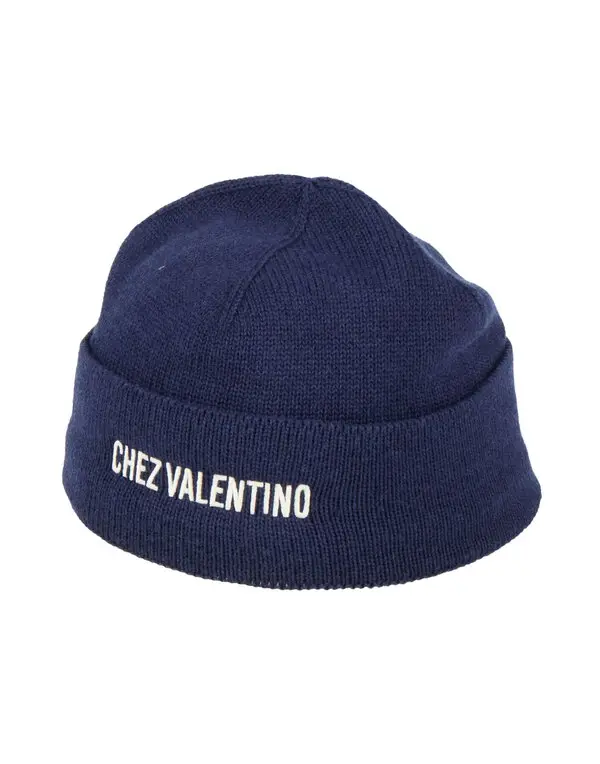 Valentino Garavani Knitted Beanie - Blue