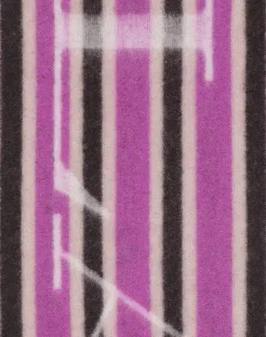 LANVIN Scarf Mauve Virgin Wool