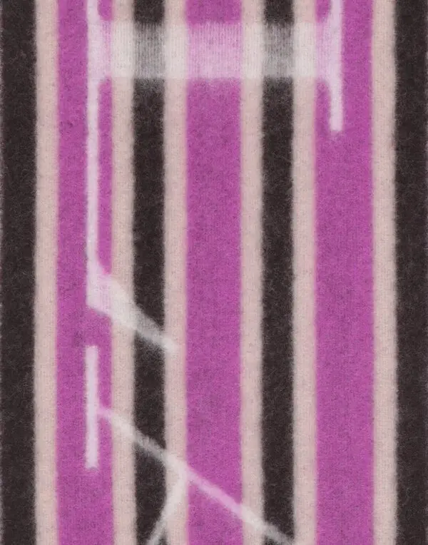 LANVIN Scarf Mauve Virgin Wool