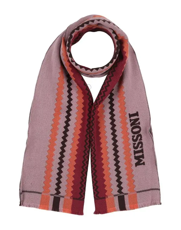 Missoni Scarf Burgundy Wool