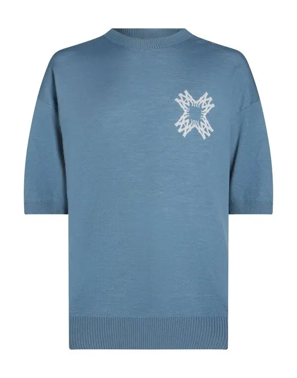 Amiri Sweater Slate Size Wool, Viscose