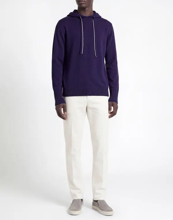 Alpha Studio Sweater Size Geelong Wool - Blue