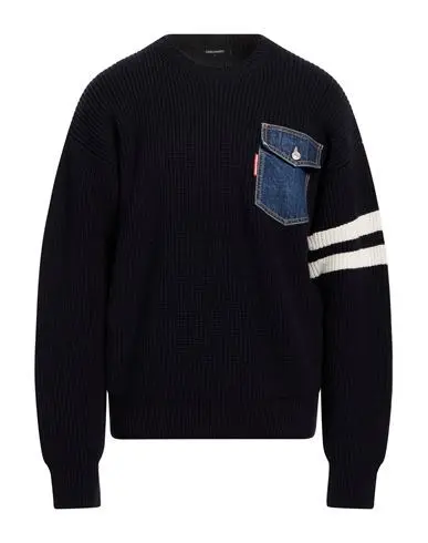 Dsquared2 Sweater Midnight Size Wool, Cashmere