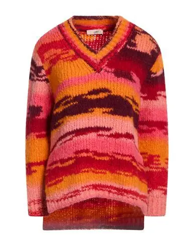 CARLA G. Sweater Size Wool, Polyacrylic, Alpaca Wool, Polyamide - Orange