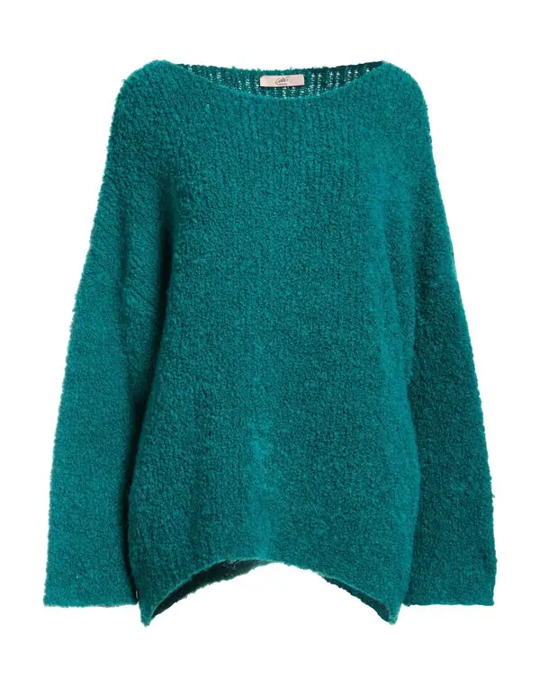 CARLA G. Sweater Emerald Size Polyacrylic, Wool, Polyamide, Alpaca Wool, Elastane