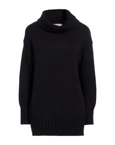 CARLA G. Turtleneck Ivory Size Polyacrylic, Alpaca Wool, Polyamide, Polyester - Black
