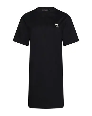 Karl Lagerfeld Mini Dress Size Cotton - Black