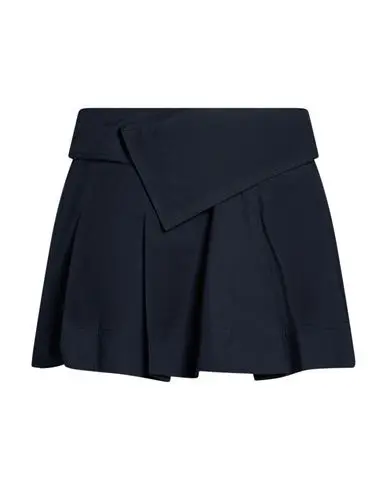 Pinko Mini Skirt Midnight Size Cotton, Elastane