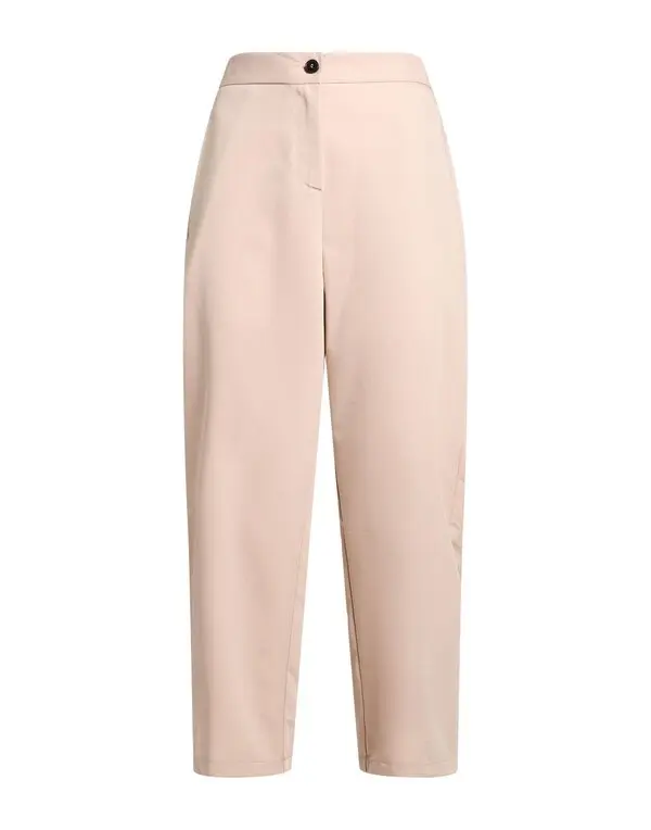 VICOLO Pants Blush Size Polyester, Viscose, Elastane
