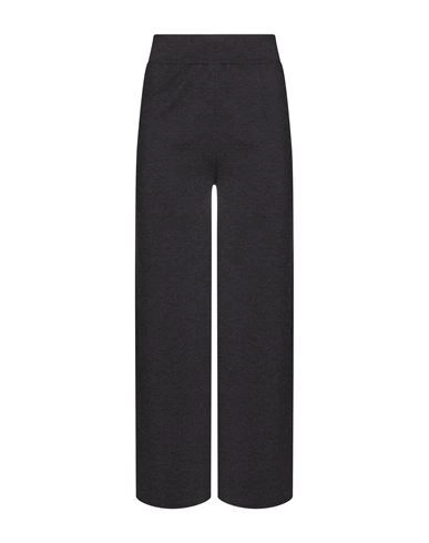 Alpha Studio Merino Wool Wide-leg Pants - Charcoal